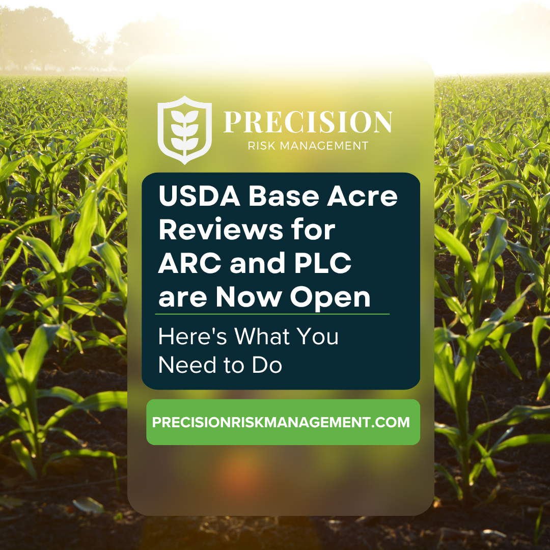 USDA Base Acre Reviews for ARC and PLC are Now Open - Precision Risk ...